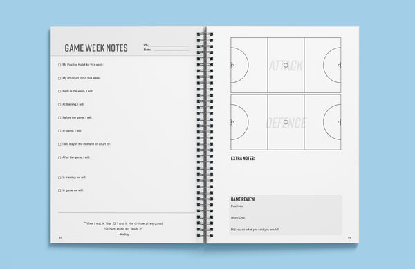 Netty Notes - The Netball-Specific Notebook – My Sports Notes
